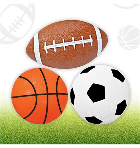 말랑한 안전 재질 어린이용 스포츠 볼 유아용 공 세트 축구공 럭비공 농구공 유아 조카 선물 완구 티몬