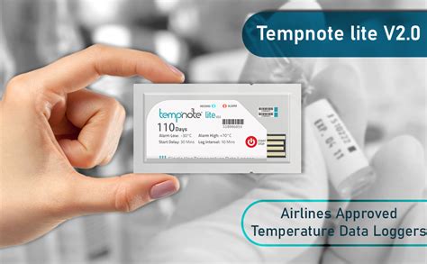 Tempnote Lite V Single Temperature PDF Data Logger Emirates