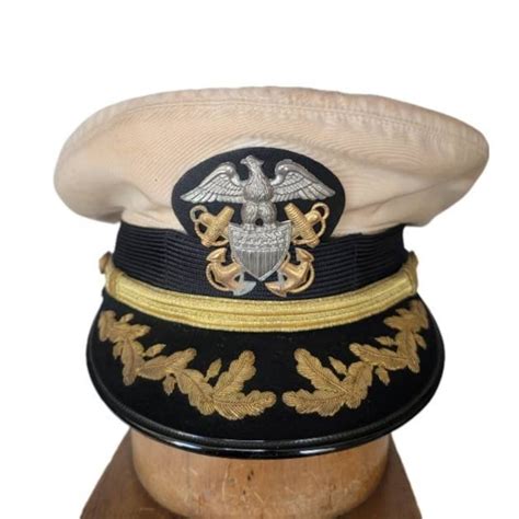 Us Navy Commander Hat Etsy
