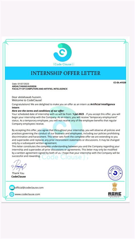 Abdaltawab Hussein On Linkedin Opportunity Intern Codeclause