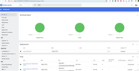 k8s 部署和访问 kubernetes 仪表板（dashboard）