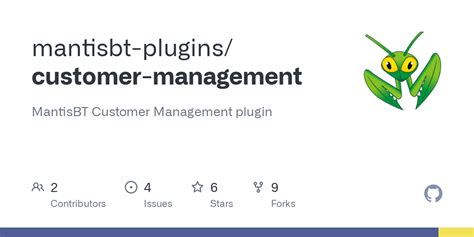 Github Mantisbt Pluginscustomer Management Mantisbt Customer Management Plugin