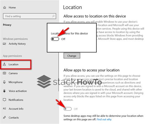 Windows Privacy Settings To Turn Off StackHowTo