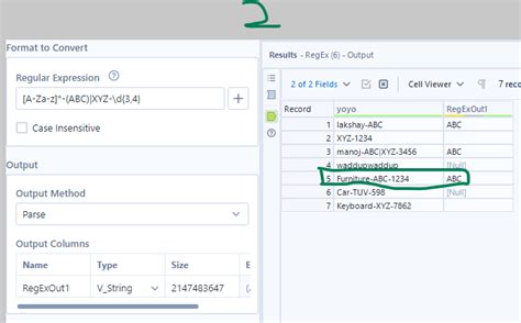 Regex Tool Behavior Difference Between Match And P Alteryx Community