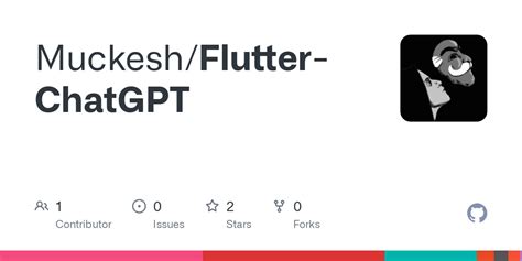 GitHub Muckesh Flutter ChatGPT