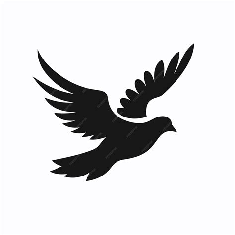 Premium Vector Vector Illustration Of Dove Silhouettes