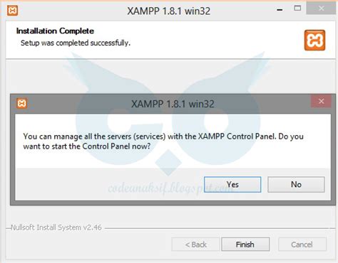 cara cepat install dan setting port xampp di windows baca coding