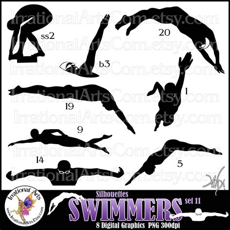 Section Xi Swimming And Diving Clipart