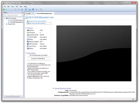 Run Mac OS X In VMware Workstation