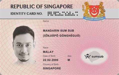 National Id Card Number Exle