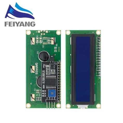 16x2 Lcd 1602 I2c Interface Arduino Plavo Ili Zeleno Osvjetljenje