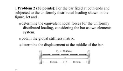 Solved Introduction To Finite Element Analysis Problem