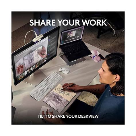 Logitech MX Brio 8 5MP Pale Gray Webcam Price In BD RYANS