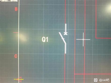 求助电气版cad三级元件不能贴合导线？ 土木在线