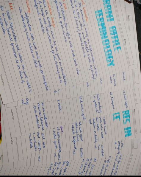 Project File Ideas Handwriting Template Creative Babe Project Ideas Study Hard