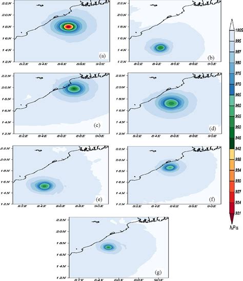 Figure 1 From The Efficacy Of The Wrf Arw Model In The Genesis And Intensity Forecast Of