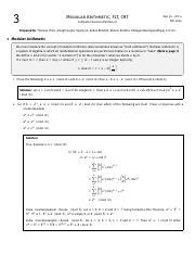 Understanding Modular Arithmetic: Key Concepts and Theorems | Course Hero