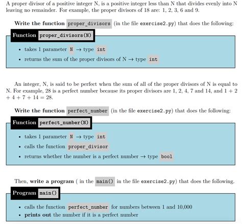 Solved A Proper Divisor Of A Positive Integer N Is A Positive Integer