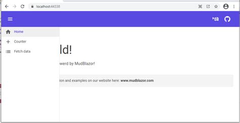 Mudblazor Template