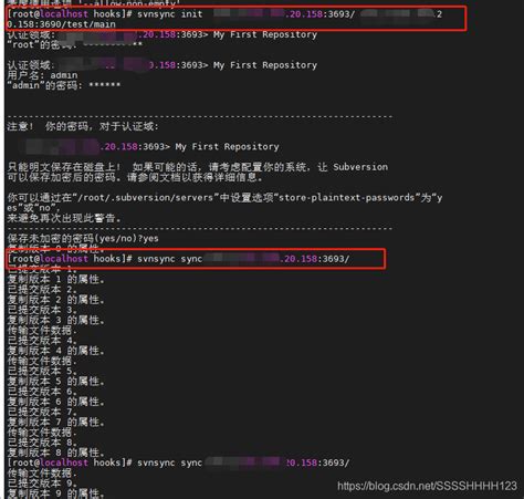 Svnsync实现svn镜像库同步源库的指定文件夹svnsync E000022 目标版本库已经包含版本历史 Csdn博客