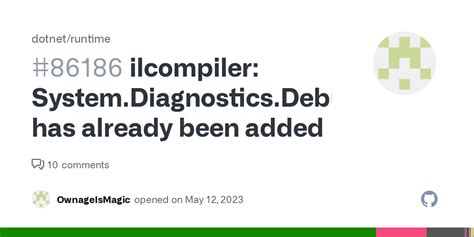 Ilcompiler Systemdiagnosticsdebuggerissupported Has Already Been