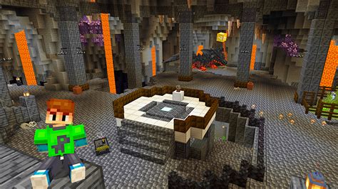 Secret Volcano Base By Razzleberries Minecraft Marketplace Map