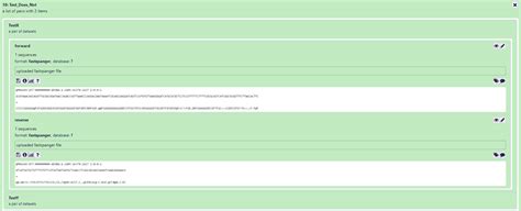 Biohansel Does Not Always Correctly Pair Dataset Collections In Output