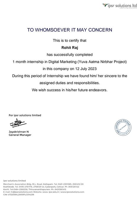 Rohit Raj On Linkedin Intern Internship