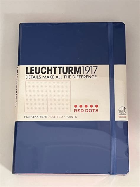 Leuchtturm1917 A5 Notebook Red Dots Hobbies And Toys Stationery Leuchtturm1917 A5 Notebook Red Dots Hobbies And Toys Stationery