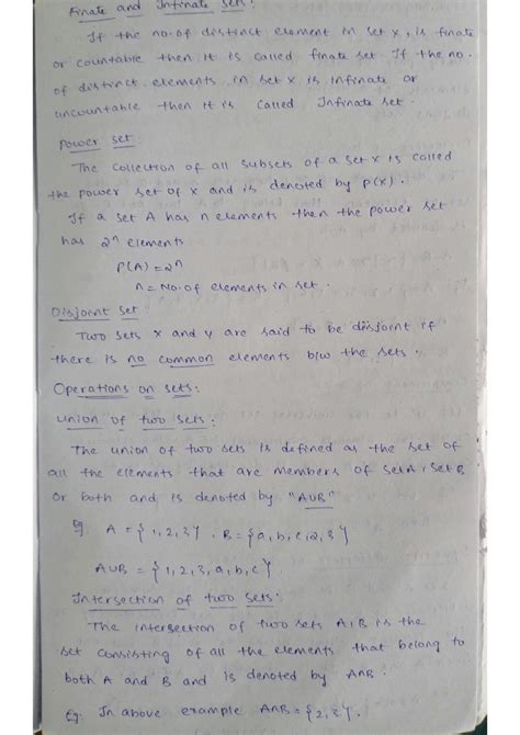 SOLUTION Set Theory Studypool