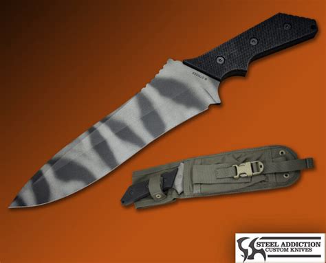 Mick Strider Ajax Fighter Steel Addiction Knives