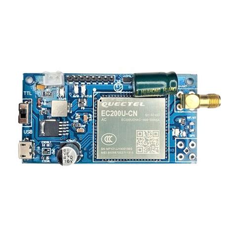 Connection Of Arduino To Quctel Ec200u Cn Ttl Modem Networking