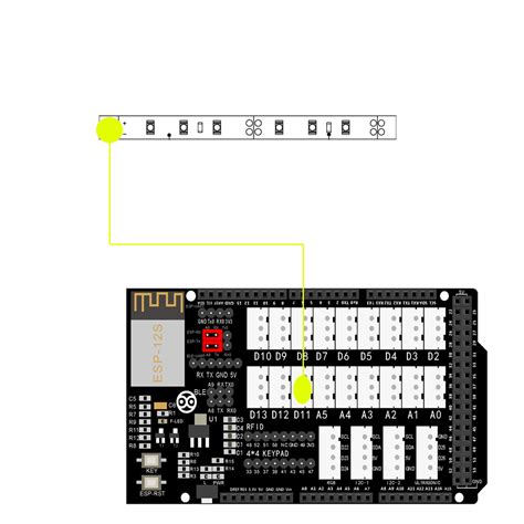 osoyoo smart home iot blynk lesson 2 9 christmas light show
