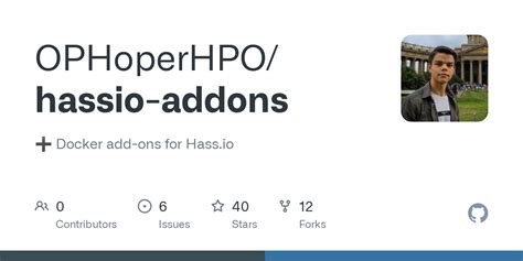 GitHub OPHoperHPO Hassio Addons Docker Add Ons For Hass Io