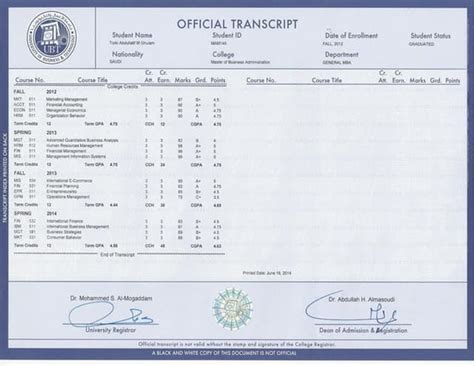 Transcript Iit Guwahati
