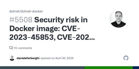 security risk in docker image cve 2023 45853 cve 2023 50387 cve 2024