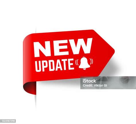 벡터 일러스트레이션 모던 라벨 벨이 새 업데이트 웹 배너 요소 새로운에 대한 스톡 벡터 아트 및 기타 이미지 새로운 라벨 우표 Istock