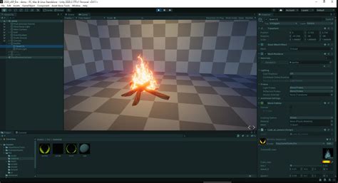 Artstation Unity Vfx Fire Effect Game Assets