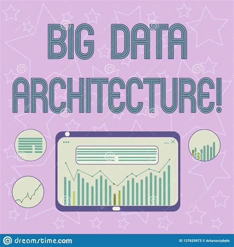 Handwriting Text Writing Big Data Architecture Concept Meaning Designed To Handle The Analysis