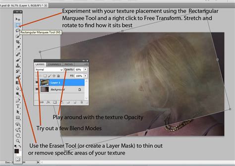 Beginners Guide To Creating And Applying Texture Overlays Using Photoshop