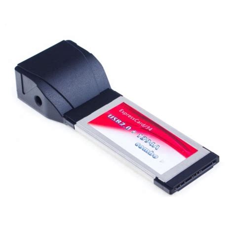 ExpressCard/34 adapter with 2x FireWire 400 and 1x USB2.0 ports