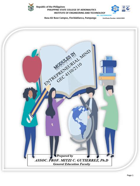 Gec 2110 Midterm Module 3 Pdf Entrepreneurship Business Plan