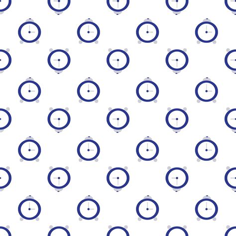 Simple Blue Alarm Clock Seamless Pattern Illustration 44845466 Vector Art At Vecteezy