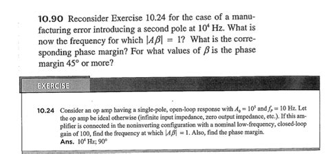 Solved Reconsider Exercise 1024 For The Case Of A Manu Facturing