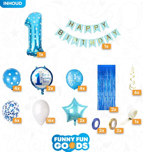 Verjaardag 1 Jaar Jongen 49 Delig Bol