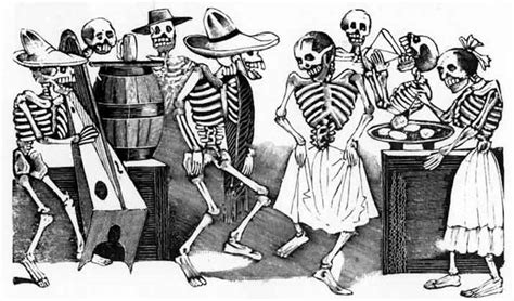 Day Of The Dead Art Mexican Art Skeleton Art