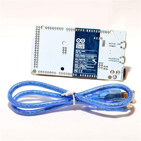 Placa DUE R3 Cabo USB CIRCUITO FACIL COMPONENTES ELETRONICOS ESP32 ESP8266 ARDUINO E MUITO