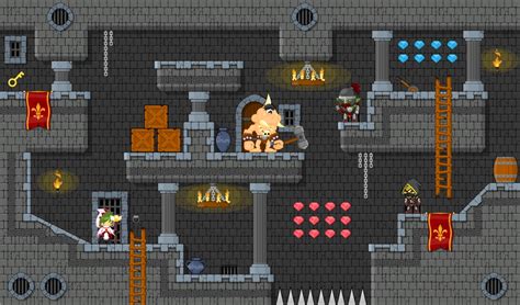 Assassin Adventure Game Sprites By Pzuh