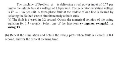 Solved Problem A Hz Synchronous Generator Has A Chegg